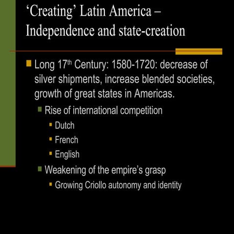 Modern Latin America | PPTX