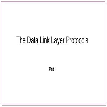 Lecture-6-2024 - computer networking lecture slides | PDF