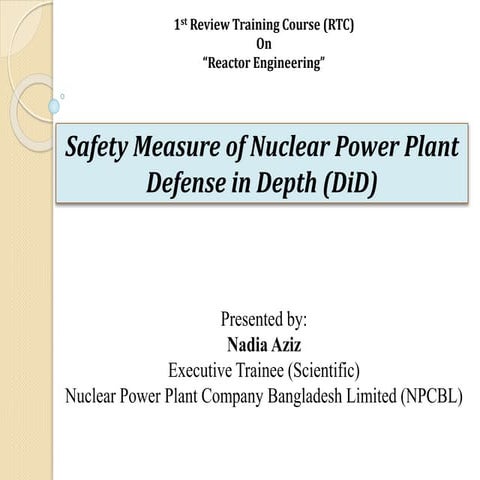 Safety measures of Nuclear Power Plant.pptx