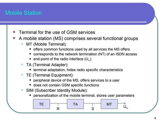 Call flow in gsm | PDF