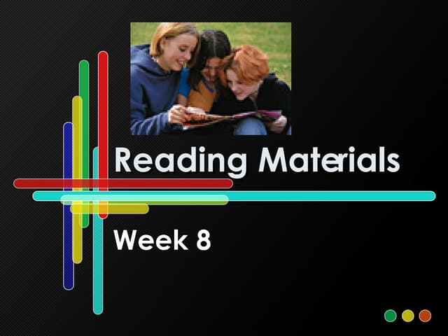 Reading activities and tasks | PPT