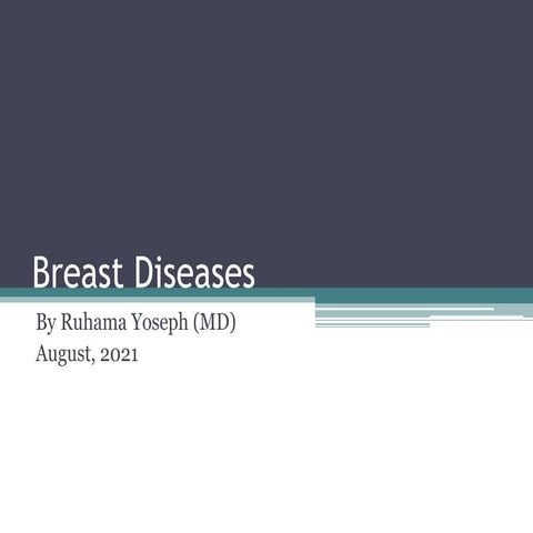 ANDI & benign breast disorders | PPTX