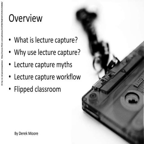 Enhancing and extending student learning with lecture capture | PPTX