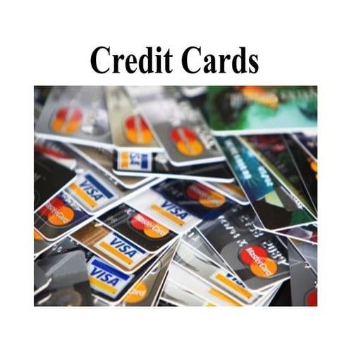 Lecture - credit cards | PDF