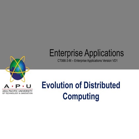 Lecture-Evolution of Distributed Systems.pptx