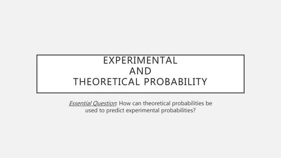 Q4 MATH 8 EXPERIMENTAL PROBABILITY.pptx