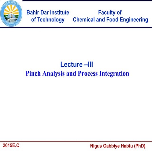 Lecture-III Basics of Pinch Analysis.pdf