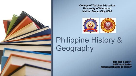 Introduction To Philippine History Ppt