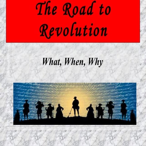 US HIST - Road to Revolution | PPT