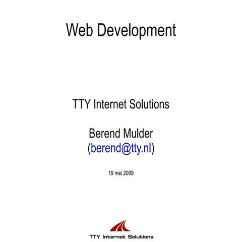 WebDevelopment Lecture | PPT