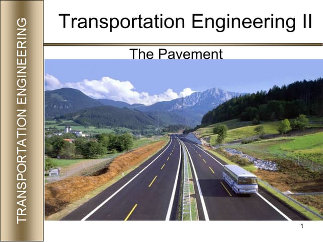 What are the 4 layers of road construction? | DOCX