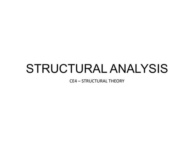 Structural engineering ppt 1 | PPTX