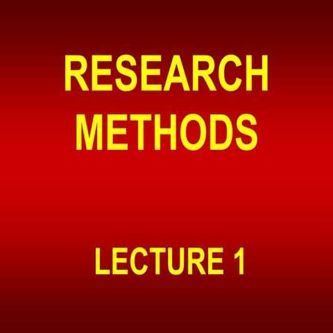 lecture 01.ppt slides for research methodology for data science and ...
