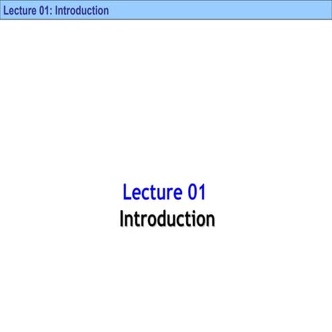 Lecture 01-Computer Networks first lecture | PPT