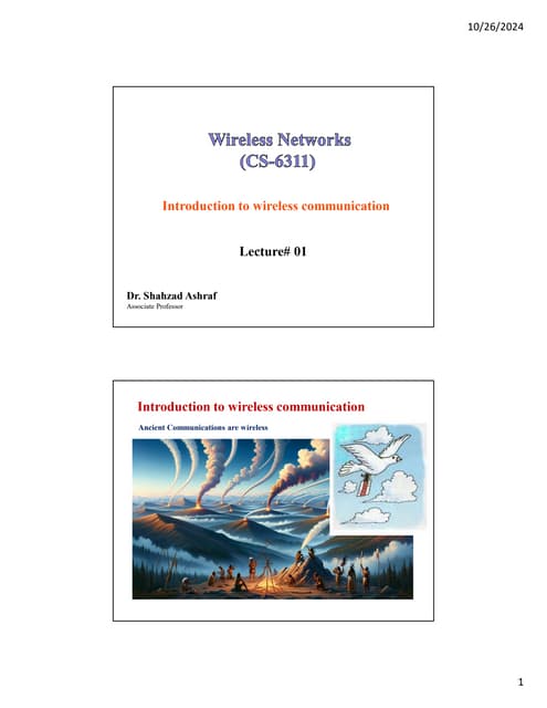 Introduction-to-Wireless-WANs wireles networks in | PPT