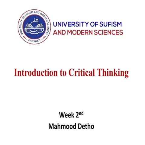 Lecture 01 & 02Intro to Critical Thinking.ppt