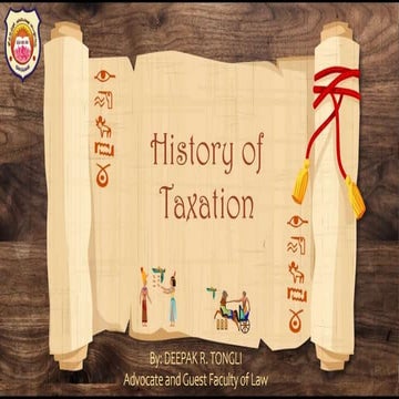 Lecture_01_Historical Perspective of Tax.pptx