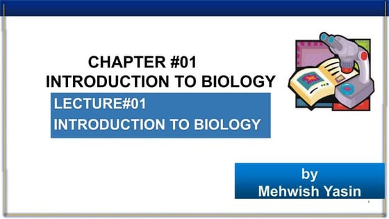 General Biology- Unit 1 | PPT