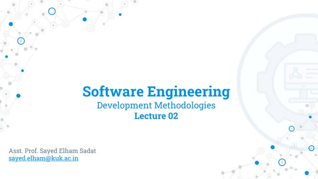 Lecture 02 Development Methodologiespptx