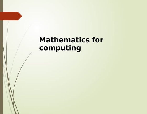 Introduction To The Binary Number System Ppt 4296