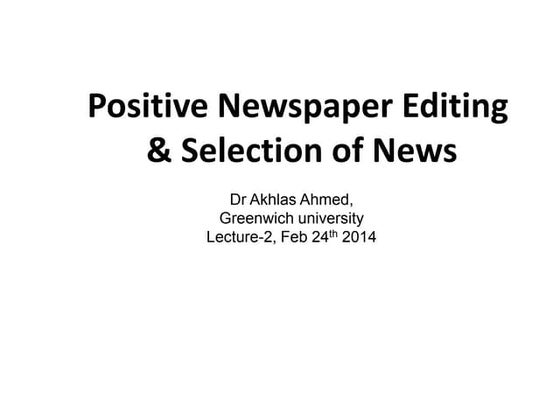 Parts of a_newspaper | PPT