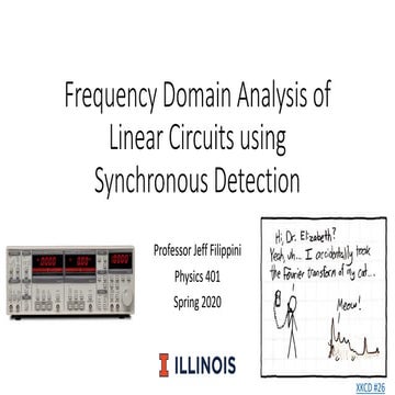 Frequency domain analysis of Linear Time Invariant system | PDF