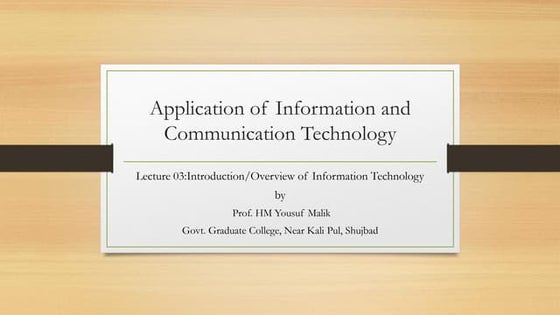 Information System | PPT