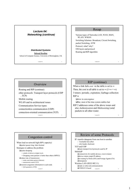 Computer network lesson plan | PDF