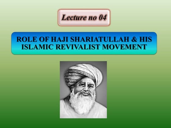Faraizi movement Explained |History| CSS| Haji Shariatullah| | PPT
