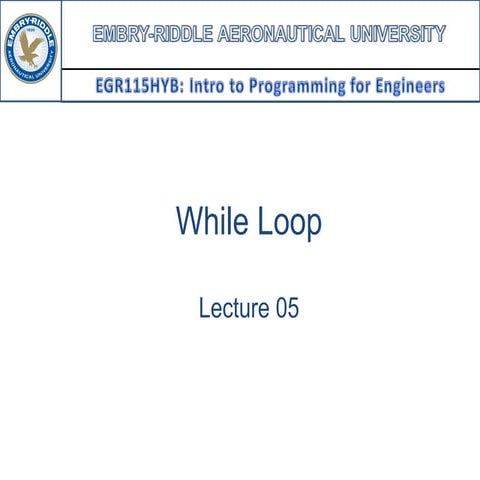 While loop for programming in different languages | PPT