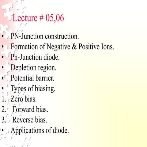 Lecture# 05,06.pdf Basic electronics LEcture | PPT