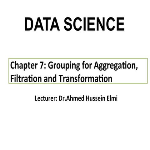 Lecture 02 DC.ppt lecture for data science | PPT