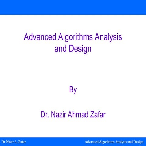Lecture07.pptdvance algorithm analysis and design | PPT