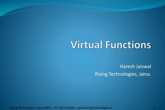 Oop Concepts In Python Programming Language Ppt 6027