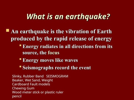 Earthquakes-and-Faults-Lectur science 7 grade 7 e.ppt