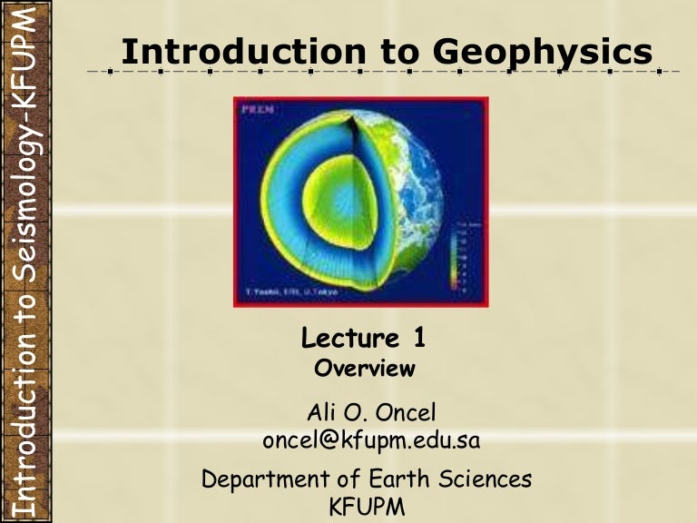 Geophysics: Overview