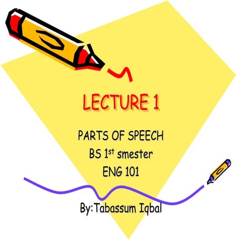 Lecture 1 | PPT