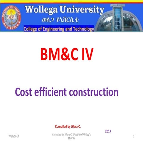 concept of cost Efficient construction | PPTX