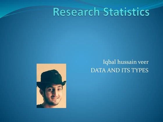 Data and its Types | PPTX