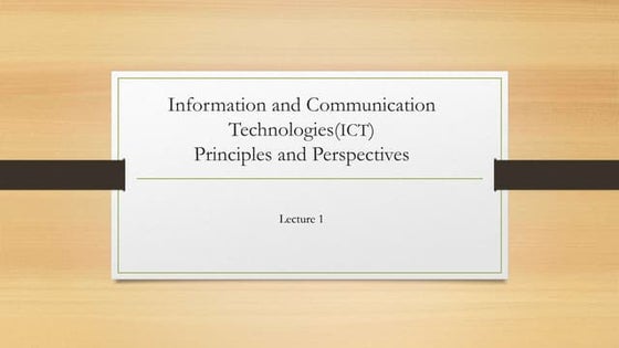 Human Computer Interaction - Course Presentation | PPT