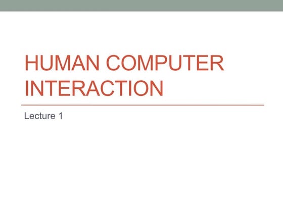 HCI Good designs and Bad designs. | PPTX