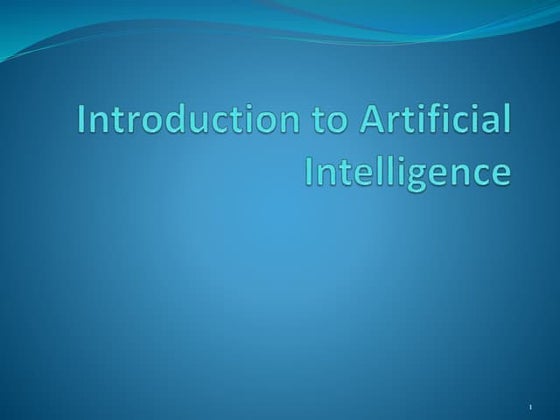 AI mind or machine power point presentation | PPTX