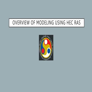 Hec ras tutorial-flume_example | PDF