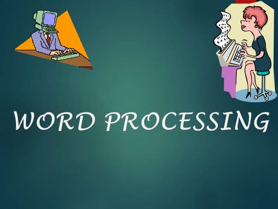 Word processing | PPT | Desktop Publishing | Computer Software and ...