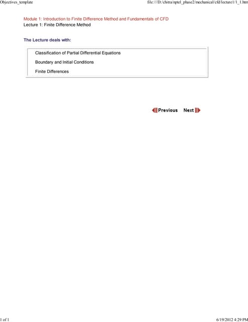 FINITE DIFFERENCE using numerical method.ppt