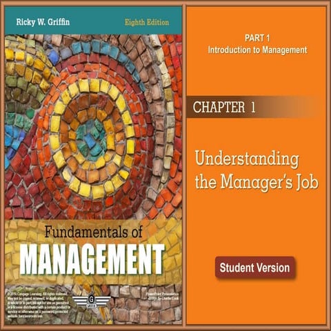 Understanding the Manager's Job (what do managers do) | PPT