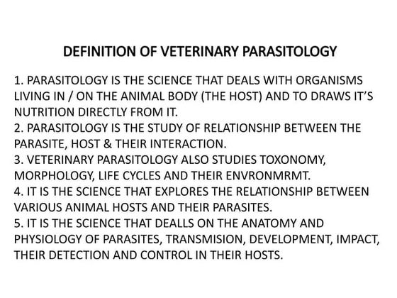 Common blood parasites in dogs | PPSX | Blood Disorders | Diseases and ...