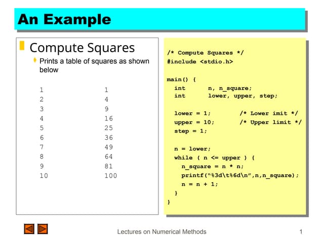 introduction numerical analysis lecture .ppt introduction numerical analysis lecture .ppt