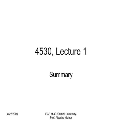 ECE 4530 Analog Design @ Cornell Lecture 1.pdf