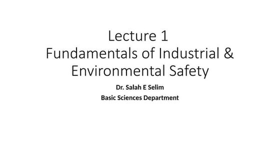 Hazards and risks in the workplace | PPTX